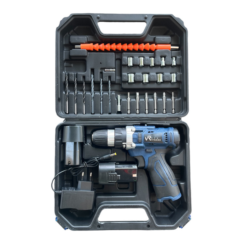 دریل پیچگوشتی شارژی 12 ولت دو باتری ویوارکس VR1210-2A – کالانت